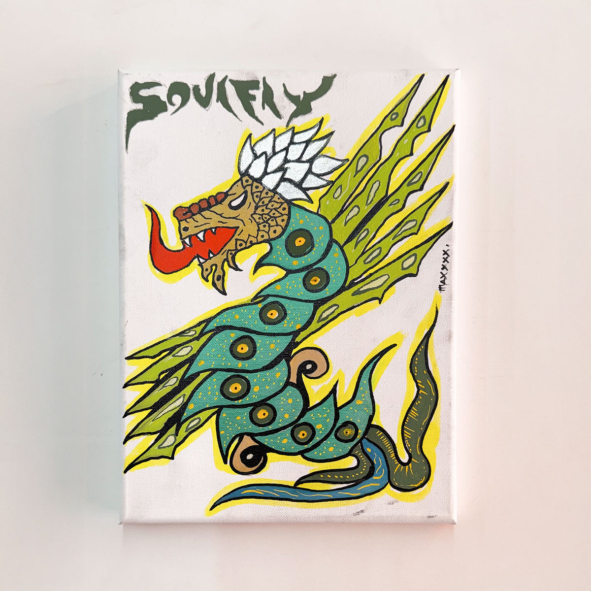 Max Cavalera Art - 12" x 9" Canvas – Maximum Cavalera Store